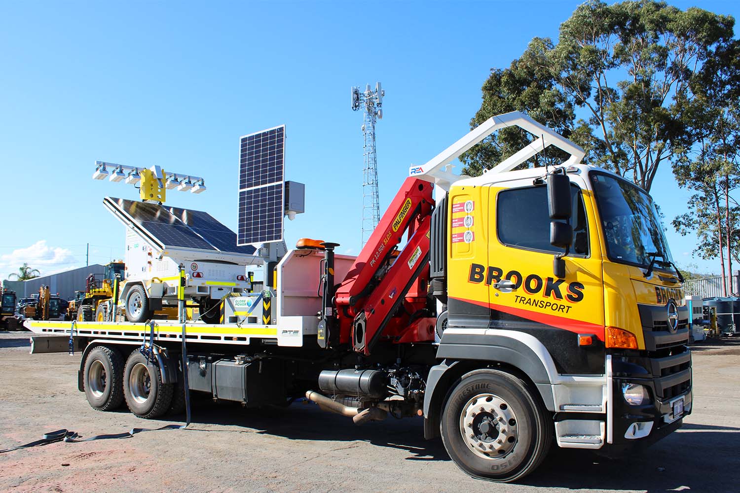 SOLAR DELIVERY! | Brooks Transport