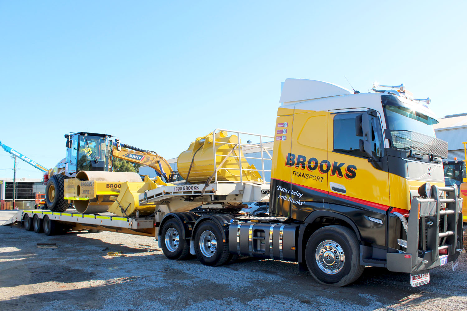 NEW TRUCK ACTION! | Brooks Transport
