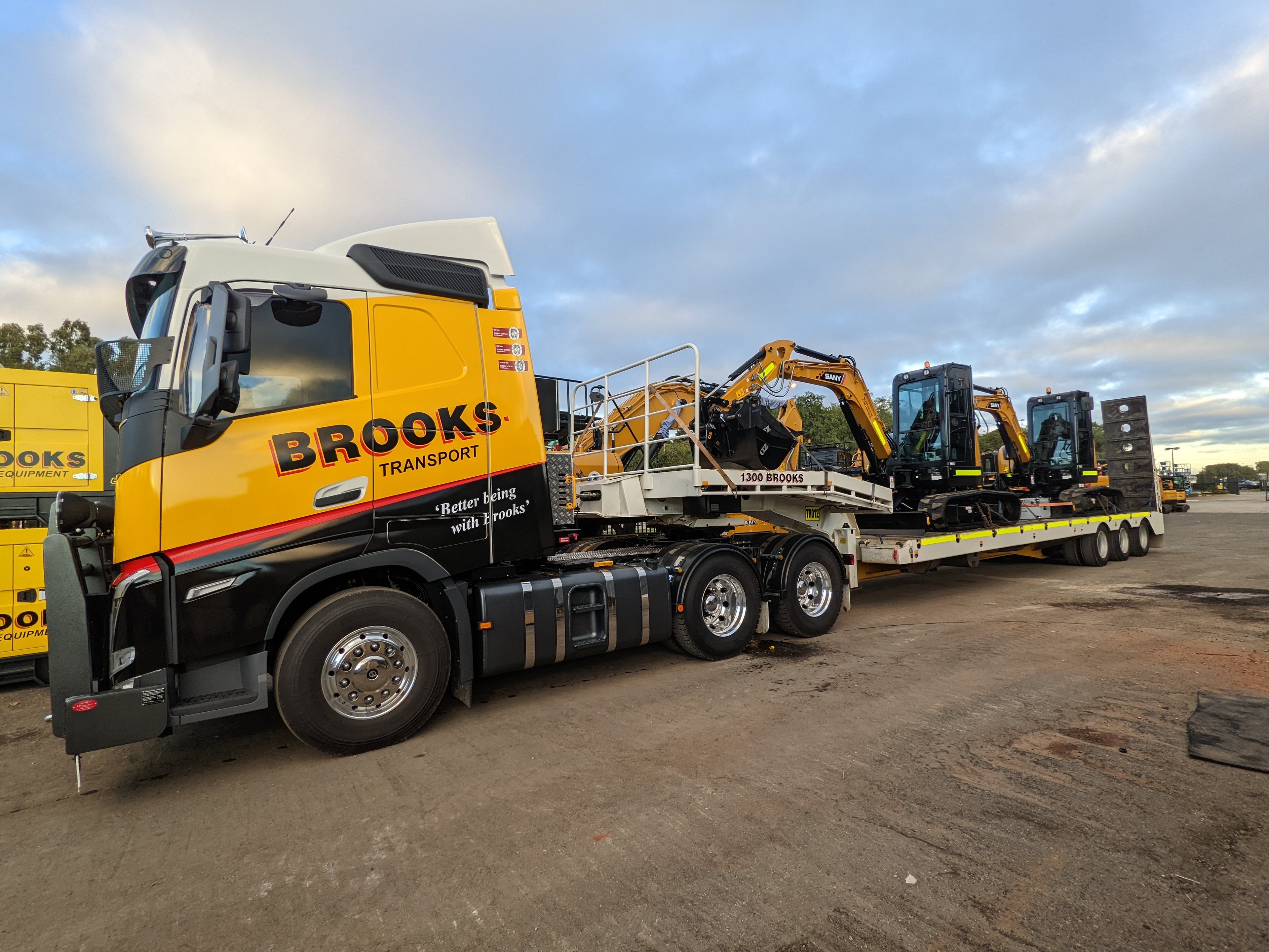 OUT THE GATES! | Brooks Transport