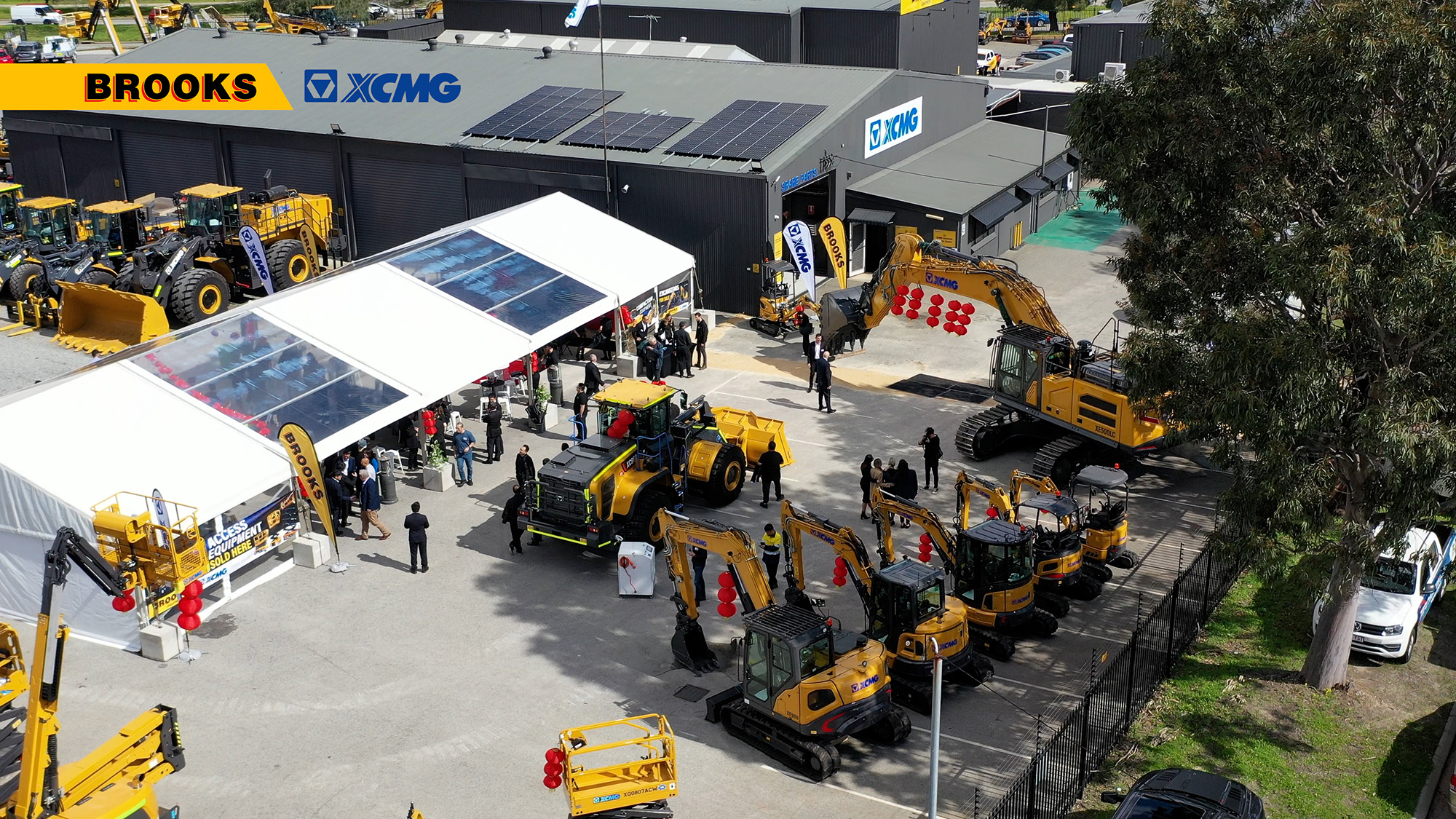 XCMG OPENING CEREMONY & DIG DAY! [WATCH] | Brooks Hire