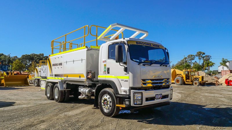 Brand New Isuzu Service Truck Has Arrived | Brooks Hire