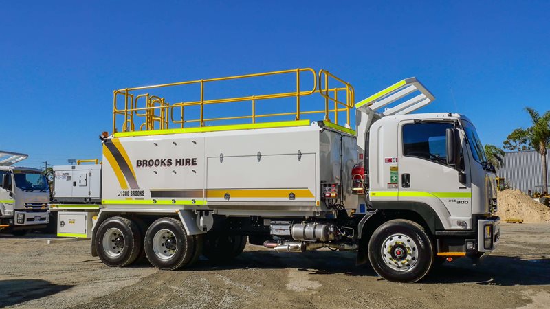 Brand New Isuzu Service Truck Has Arrived | Brooks Hire